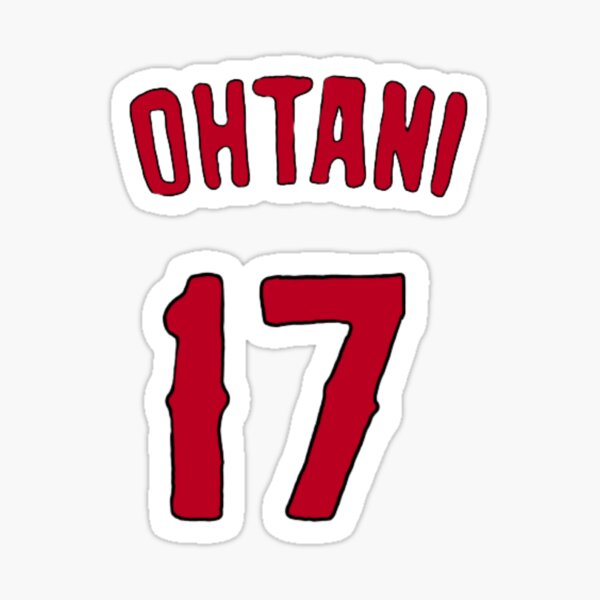 "Shohei Ohtani " Sticker for Sale by athleteart20 | Redbubble