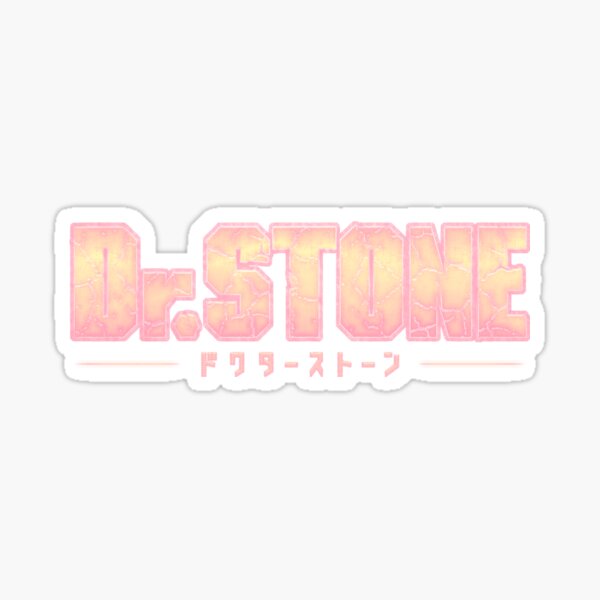 "Dr. Stone [pink]" Sticker by MONOII | Redbubble