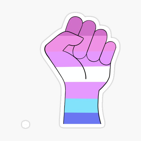 "Bigender Pride" Sticker for Sale by jays23 | Redbubble