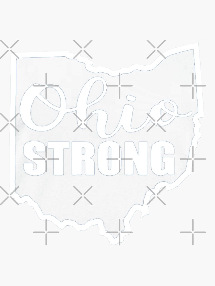 "Strong Ohio" Sticker for Sale by farock | Redbubble