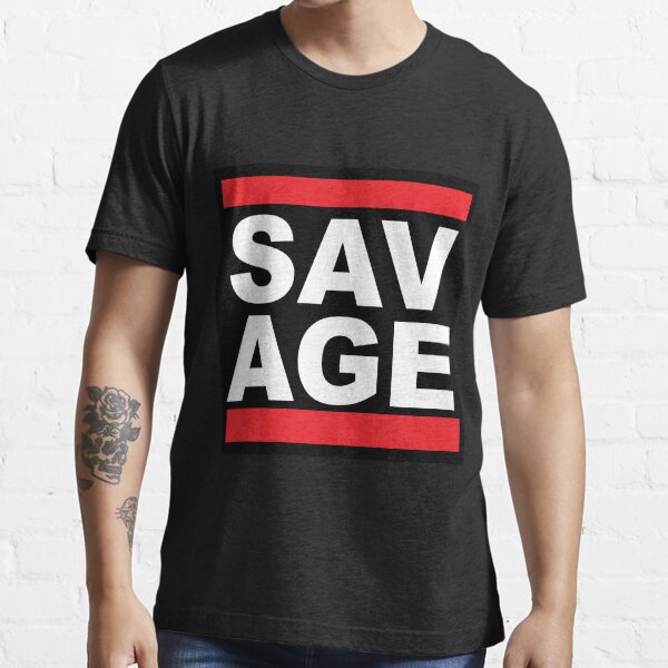 "SAVAGE" T-shirt for Sale by SHVWNCOOPER | Redbubble | savage t-shirts ...