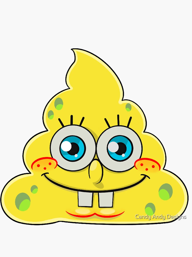 Acrainm Spongebob Poop Albino & Preto SpongeBob SquarePants Collection