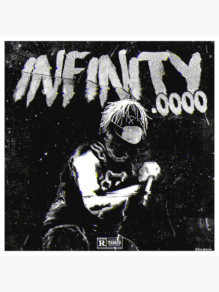 "Alternative Cover Infinity of Scarlxrd" Sticker by Mofinn | Redbubble