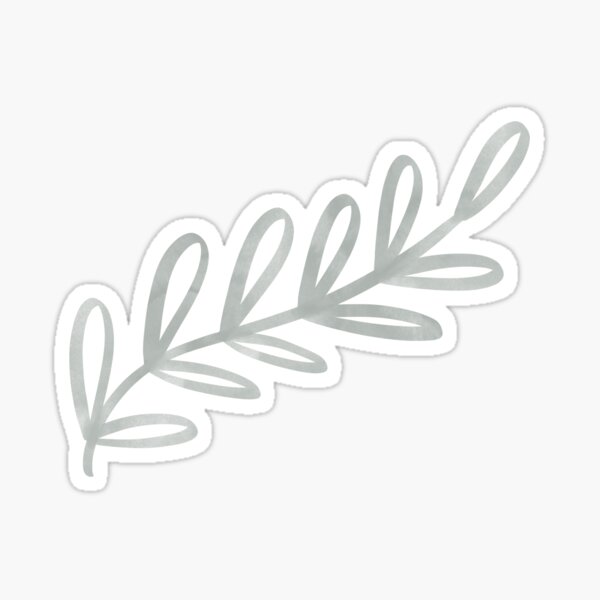 "Laurel Sticker" Sticker for Sale by forthebeauty | Redbubble
