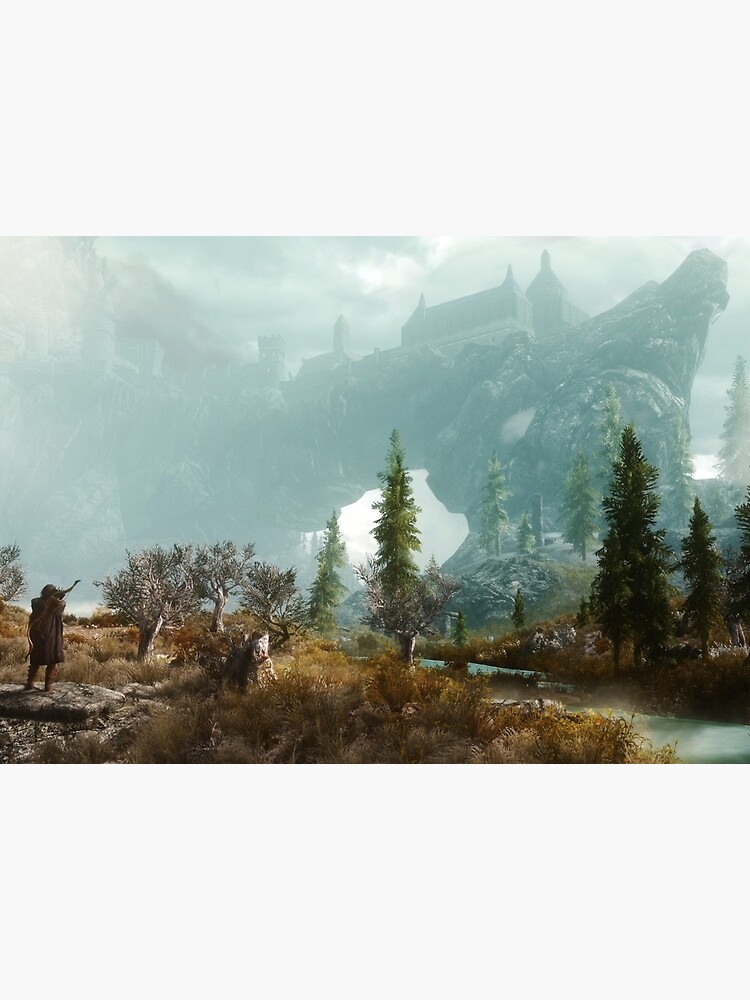 "Skyrim- Solitude" Framed Art Print for Sale by MillzyMerch | Redbubble