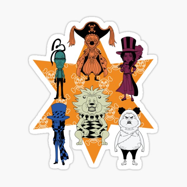 "Buggy Pirates" Sticker by jimjimfuria | Redbubble
