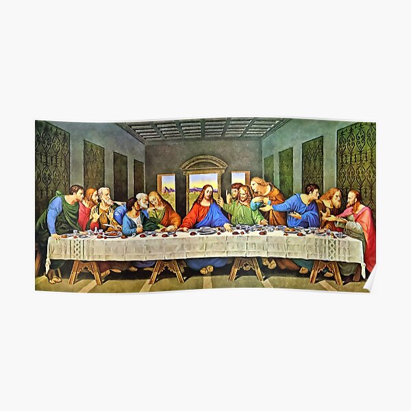 "Jesus das Letzte Abendmahl. " Poster von emphatic | Redbubble