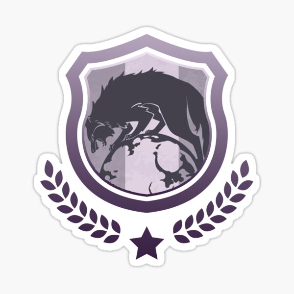 "Garreg Mach Academy Ashen Wolves" Sticker by neon1up | Redbubble