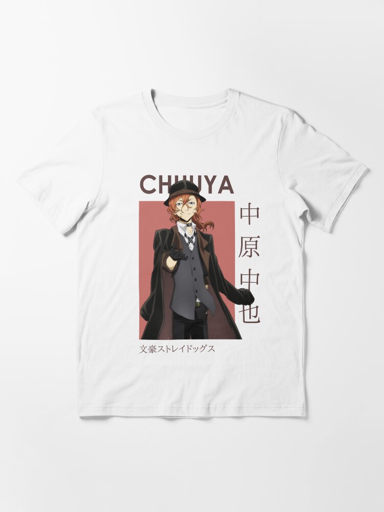 "Chuuya Nakahara Bungou Stray Dogs Card Anime" T-shirt for Sale by kino ...