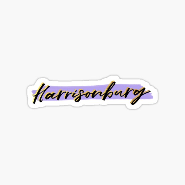 "harrisonburg va" Sticker for Sale by laurenflanz | Redbubble