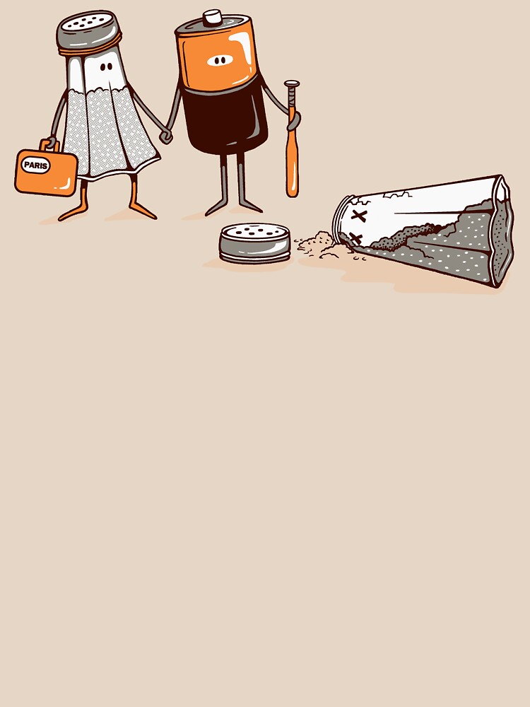 "Assault and Battery Love Story | Funny Cute Cartoon" T-shirt for Sale ...