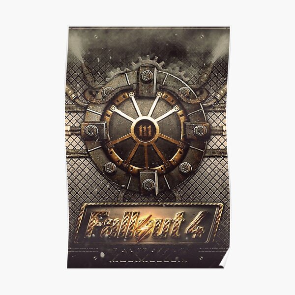 "Fallout vault" Poster for Sale by MinoCyCeg | Redbubble