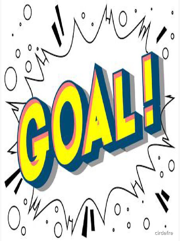 "goal drawing" Sticker by cirdefre | Redbubble