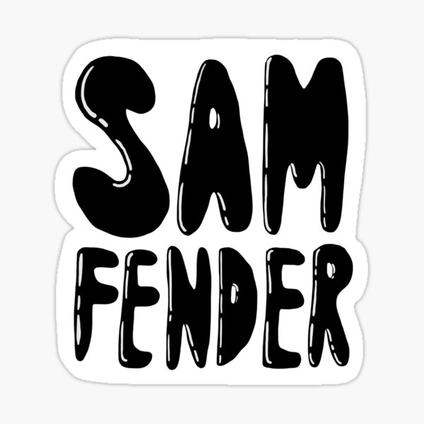 "Sam Fender" Sticker for Sale by damedanica | Redbubble