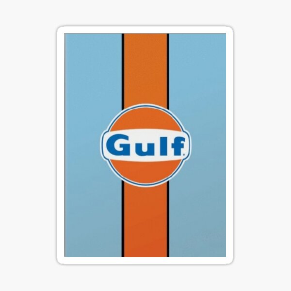 Gulf Racing Stickers | Redbubble