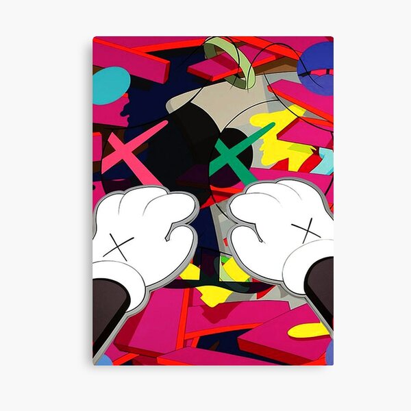 Kaws Canvas Prints | Redbubble