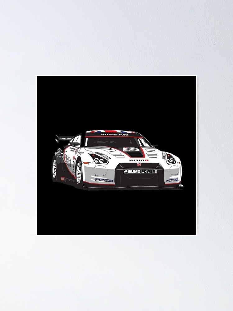 Póster «GTR R35 Sumo Power FIA GT-1» de keithlow1998 | Redbubble
