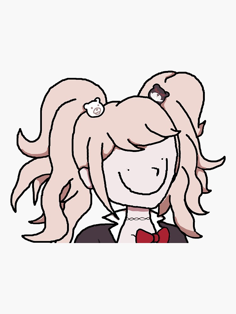 "Funny Junko" Sticker by TheOnlyStickboy | Redbubble
