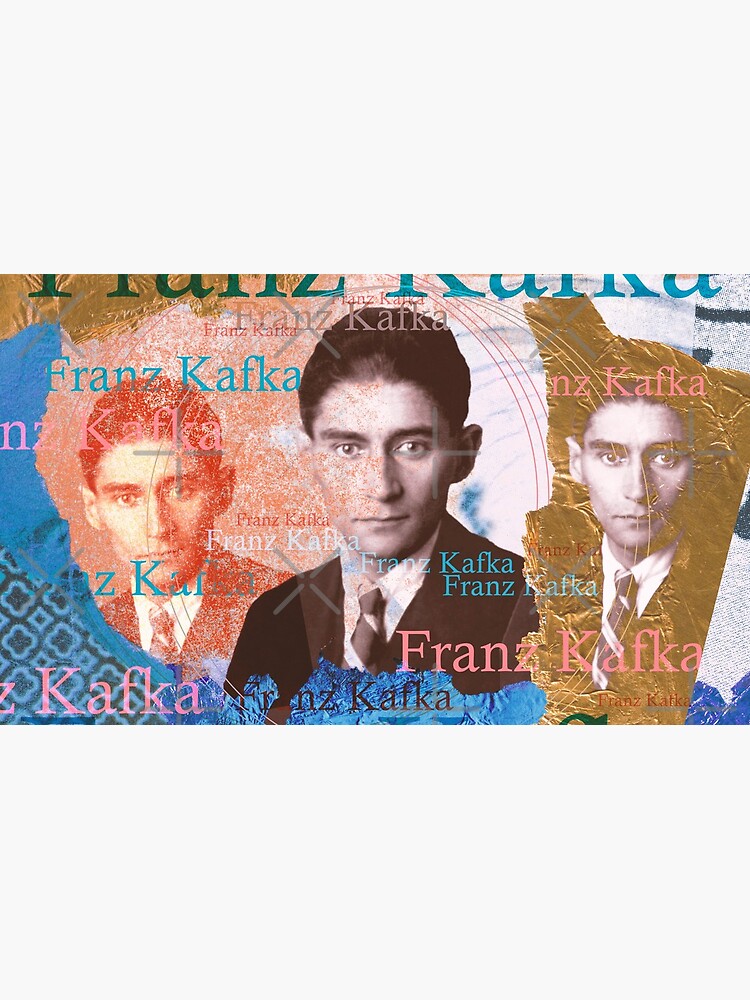 "schönes Franz Kafka Porträt, die Verwandlung, ästhetische Collage des ...
