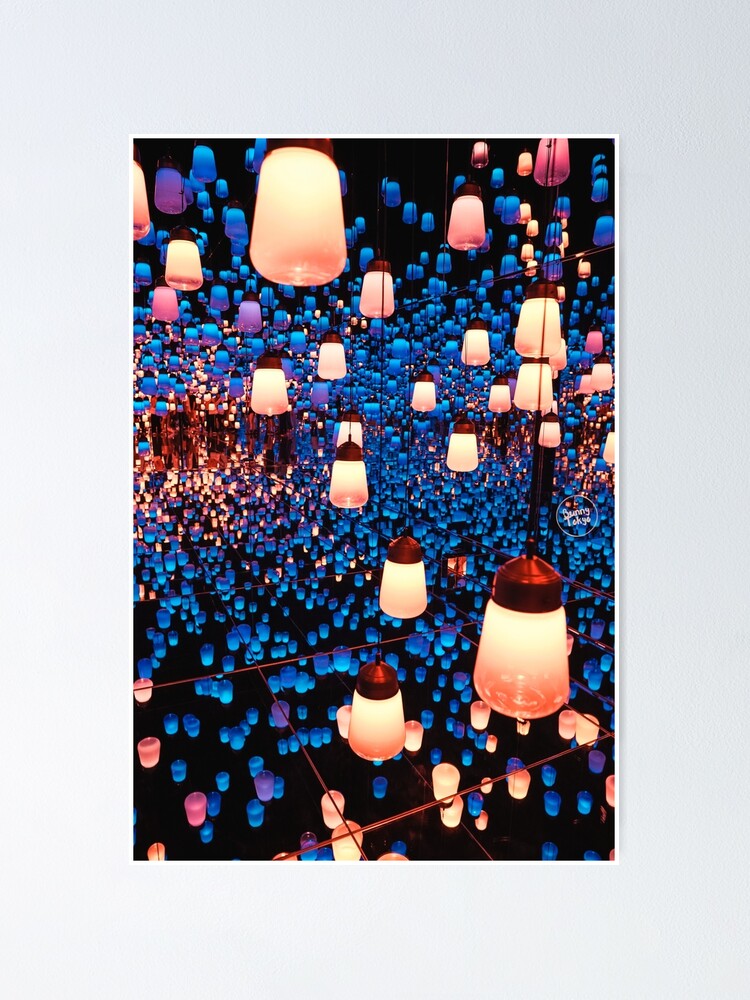 "Lantern Wonderland from TeamLab Borderless, Tokyo" Poster for Sale by ...