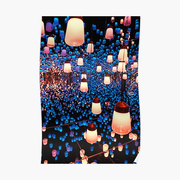 "Lantern Wonderland from TeamLab Borderless, Tokyo" Poster for Sale by ...
