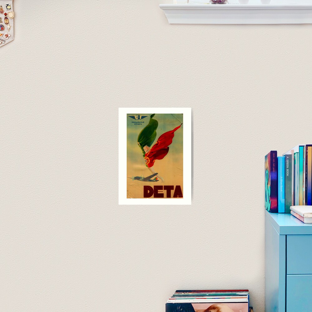 "Deta vintage travel poster" Poster by stickart-marek | Redbubble