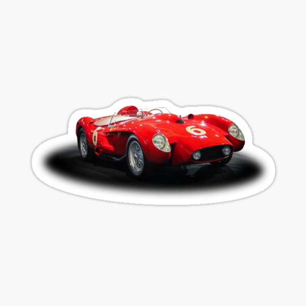 "Ferrari 250 TR" Sticker for Sale by loic45 | Redbubble