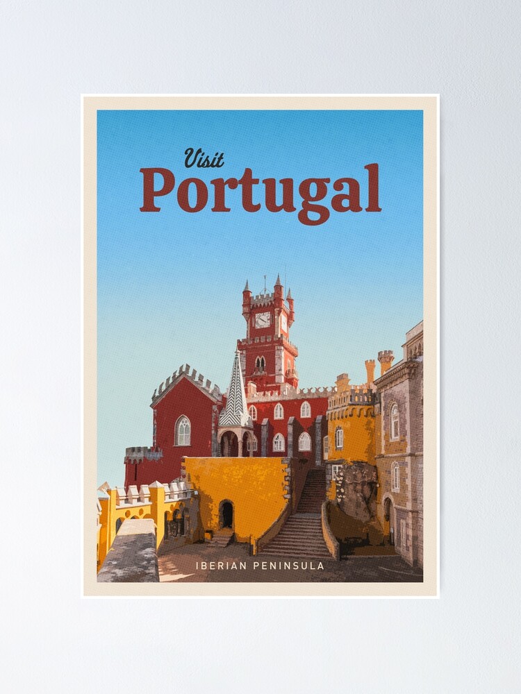 "Visit Portugal" Poster by CallumGardiner | Redbubble