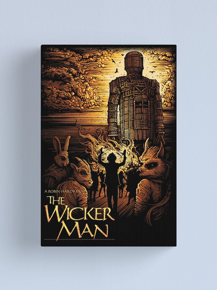 "The wicker man" Canvas Print by Aftaelass | Redbubble