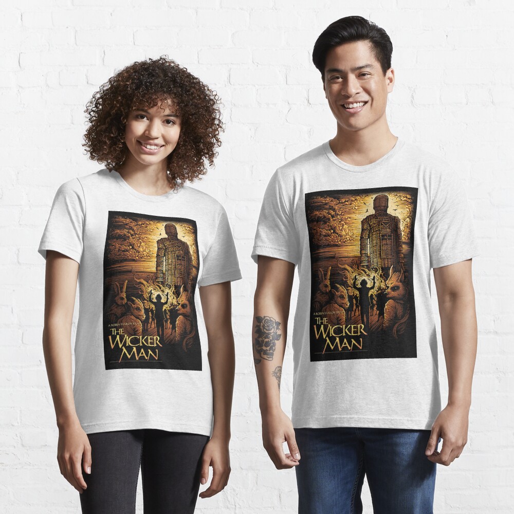 "The wicker man" T-shirt for Sale by Aftaelass | Redbubble | the wicker ...