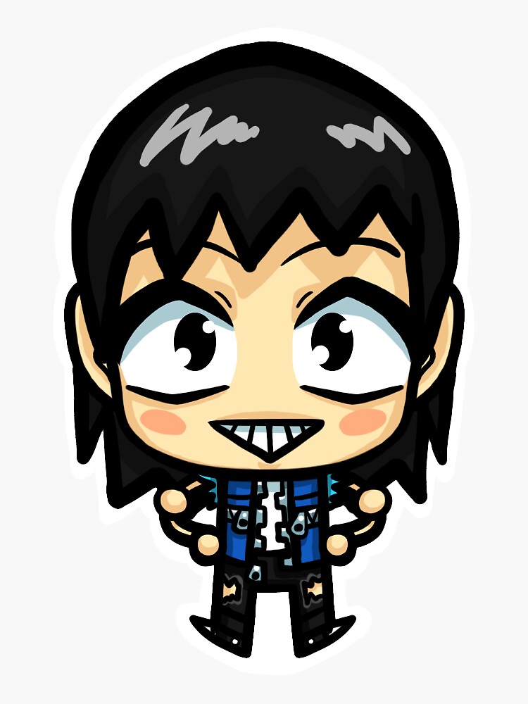 "Hanta Sero, Cute Chibi." Sticker for Sale by Kozekito | Redbubble