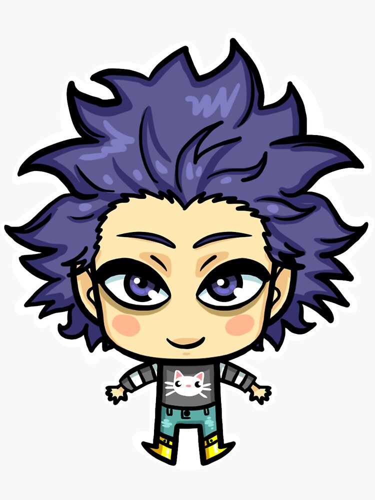 "Hitoshi Shinso, Cute Chibi." Sticker by Kozekito | Redbubble