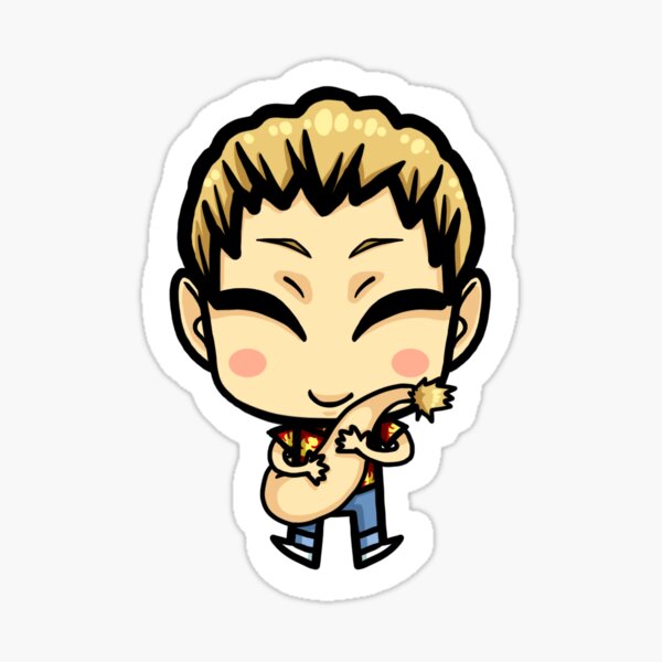 "Mashirao Ojiro, Cute Chibi." Sticker for Sale by Kozekito | Redbubble
