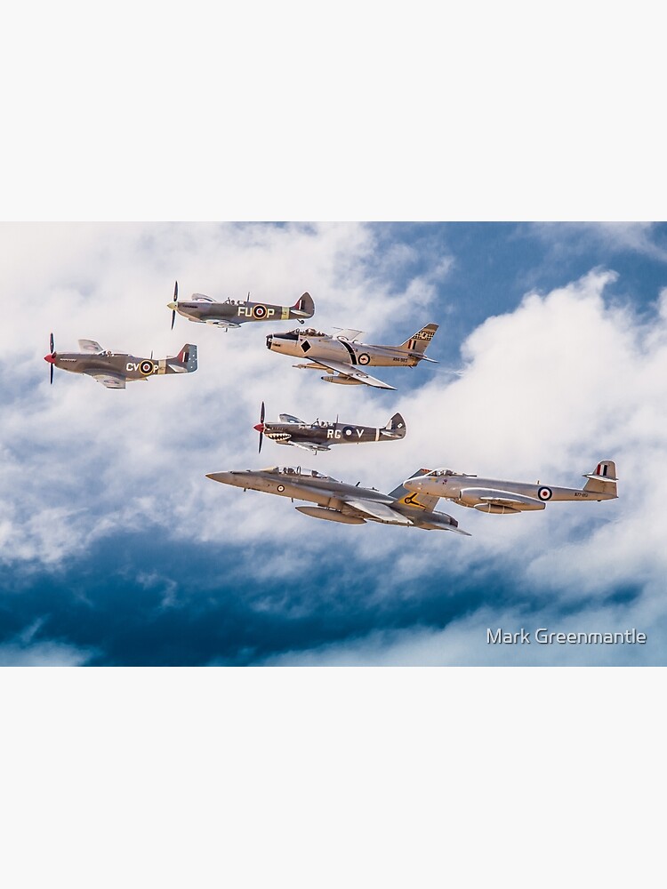 RAAF History Flight Formation Premium Matte Vertical Poster