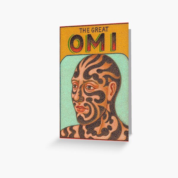 "The Great Omi" Greeting Card for Sale by ThomasSciacca | Redbubble