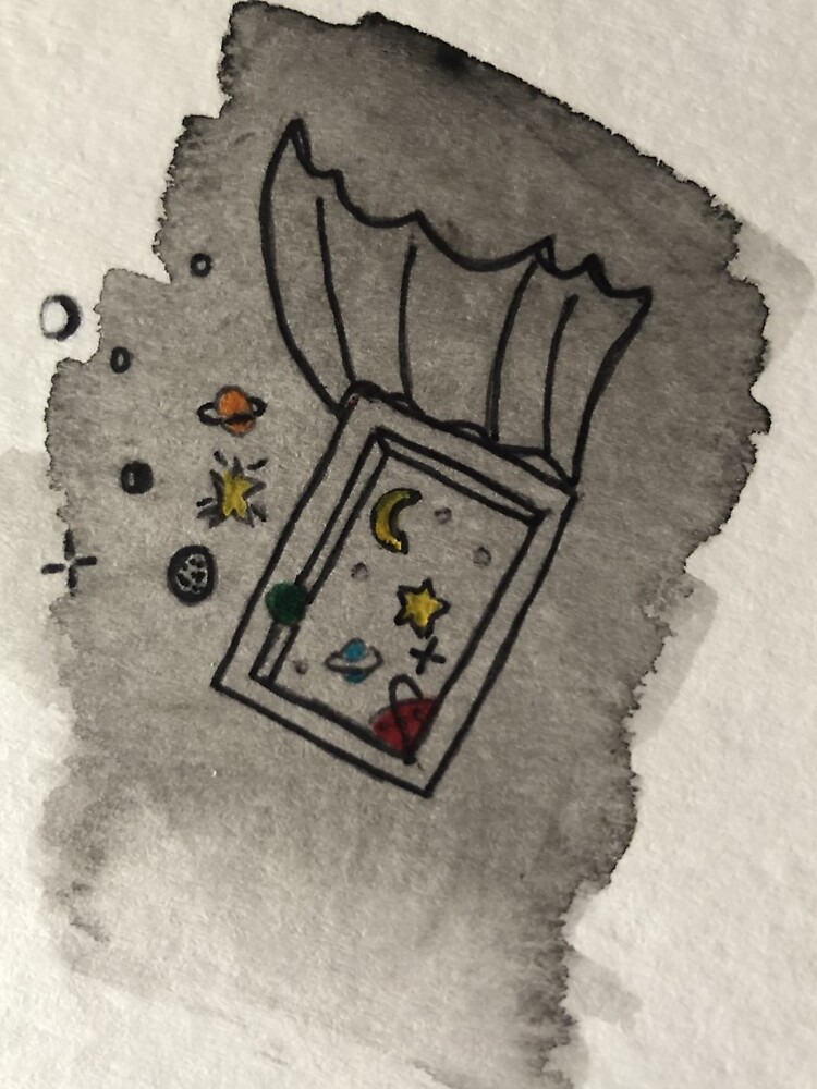 "the space outside my window " Sticker for Sale by livvyteach | Redbubble