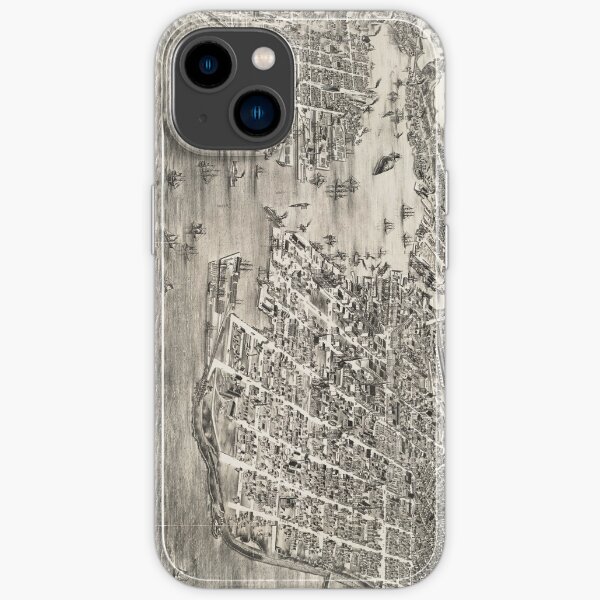 "Vintage Map of St. John New Brunswick (1882)" iPhone Case for Sale by ...