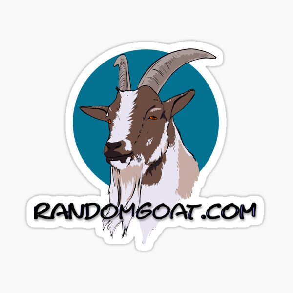 "Random Goat Classic" Sticker for Sale by randomgoat | Redbubble