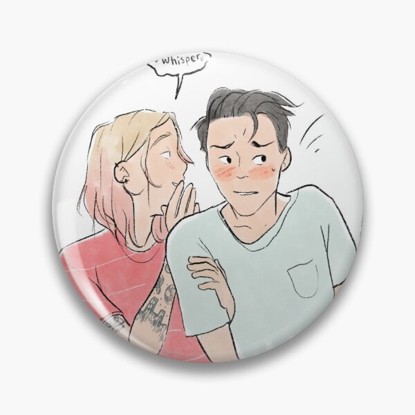 "Aled and Daniel" Pin for Sale by Alice Oseman | Redbubble