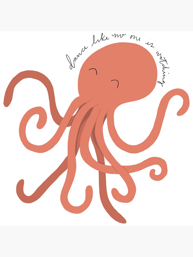 "Dancing Octopus" Magnet for Sale by Some-ginger | Redbubble