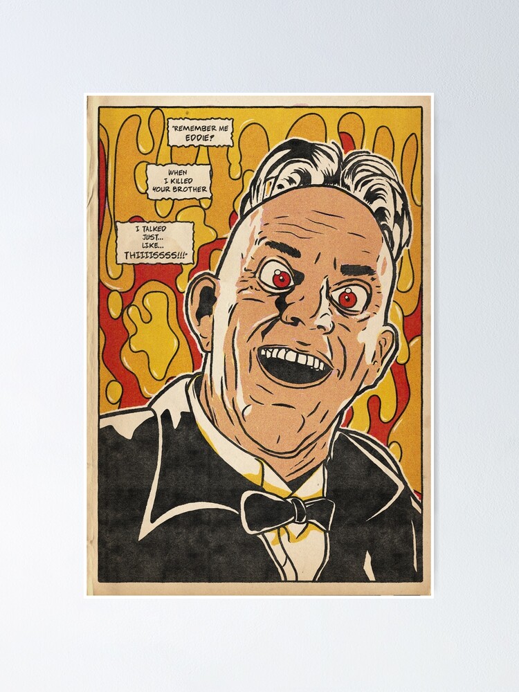 "judge doom Lloyd" Poster for Sale by pulporosa | Redbubble