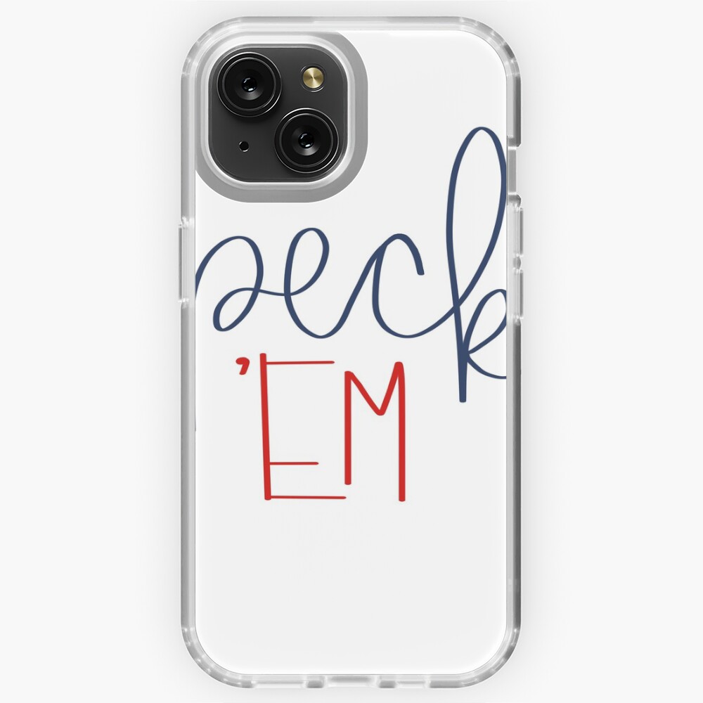 "Peck 'em sticker " Sticker for Sale by katiedee | Redbubble