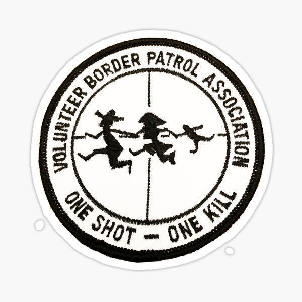 "Volunteer Border Patrol Association" Sticker for Sale by Lawrence ...