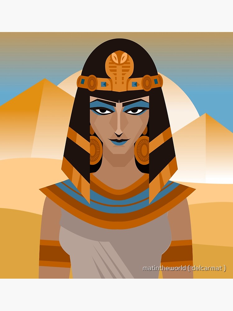"cleopatra cartoon" Poster for Sale by matintheworld | Redbubble