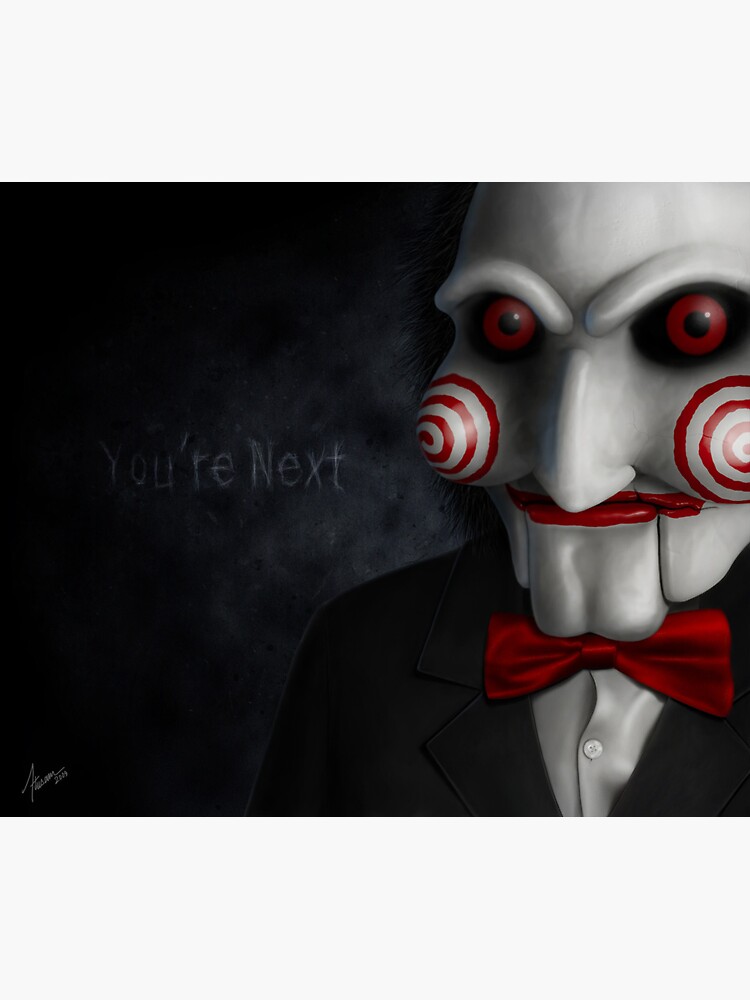 "Saw" Sticker by Rememberme2020 | Redbubble