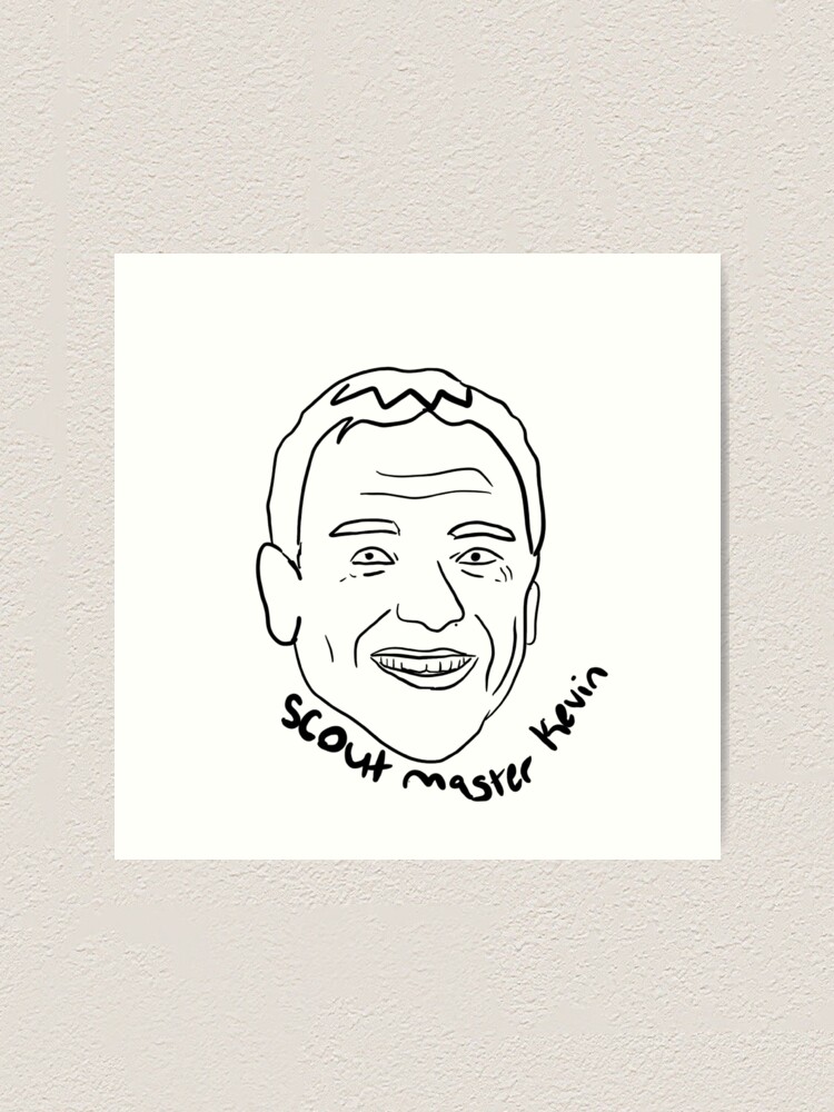 "Scout master kevin" Art Print for Sale by stickersstay | Redbubble