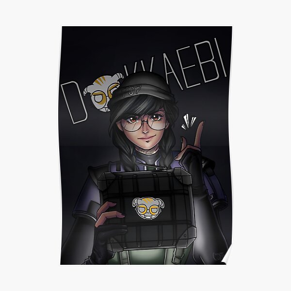 "Dokkaebi from r6" Poster for Sale by tkrartgallery | Redbubble