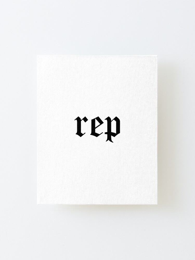 "rep font taylor swift" Mounted Print for Sale by JosiaJourdan | Redbubble