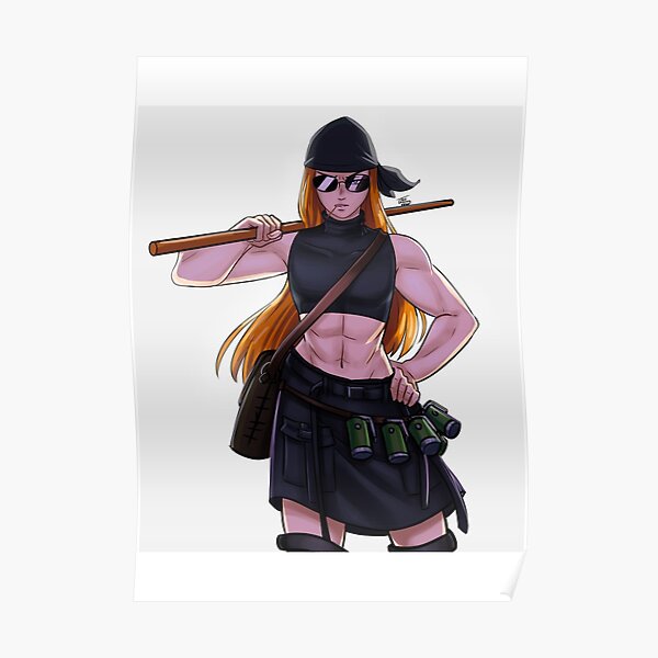 "2nd Dimension Candace" Poster by tkrartgallery | Redbubble