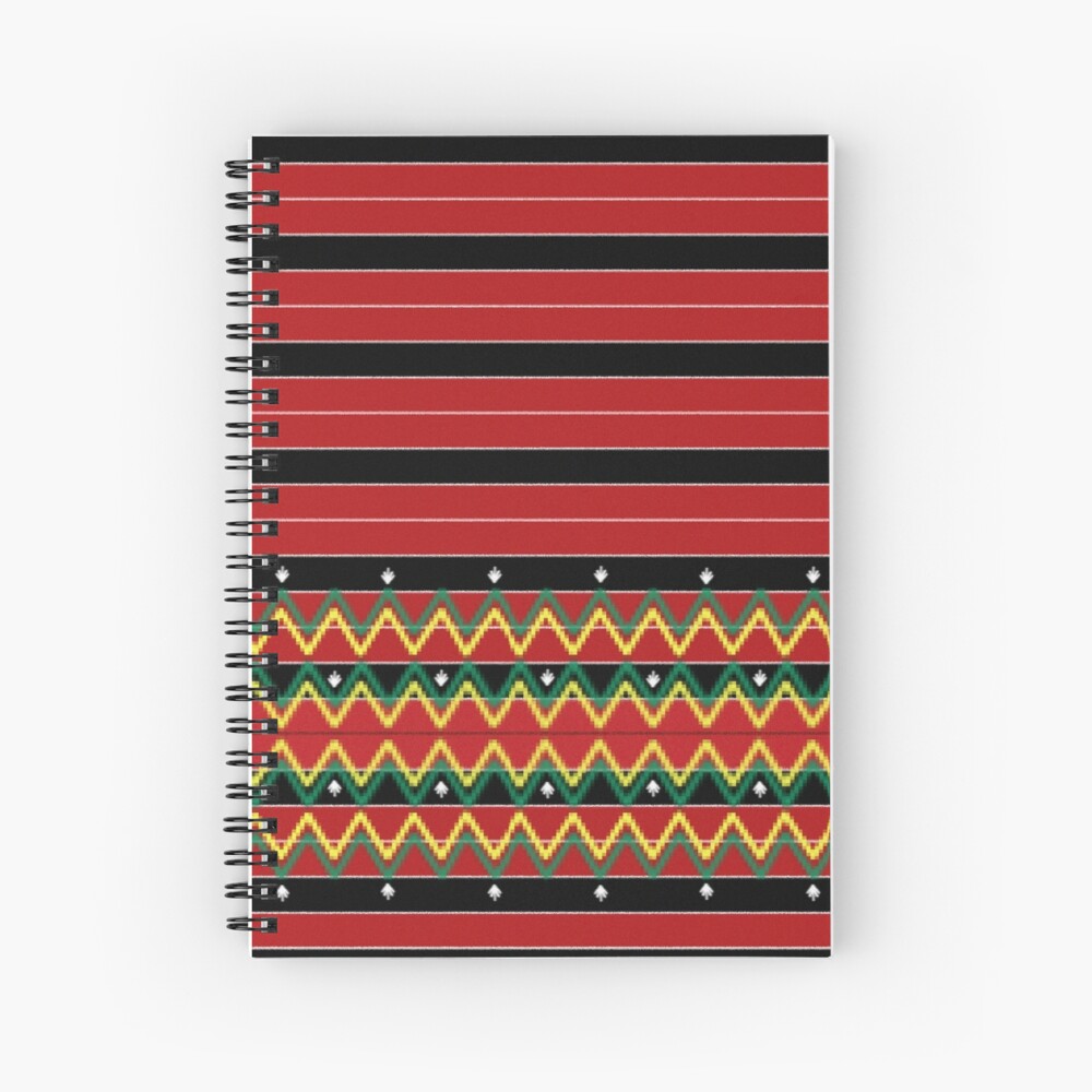 "A pattern from the philippines" Spiral Notebook for Sale by mamoshop ...